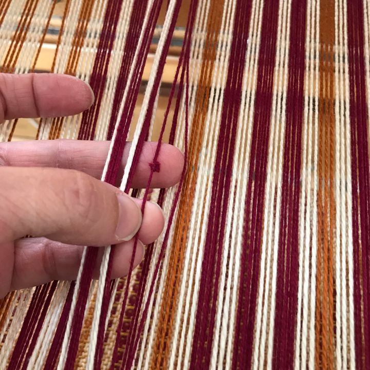 Oh heck! How to replace a bum warp end. – Kate Kilgus