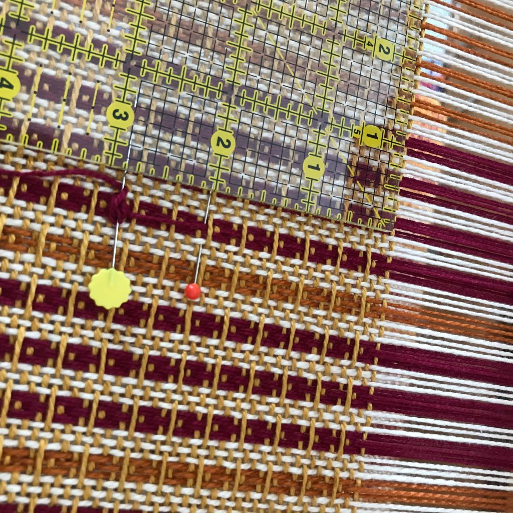 Oh heck! How to replace a bum warp end. – Kate Kilgus