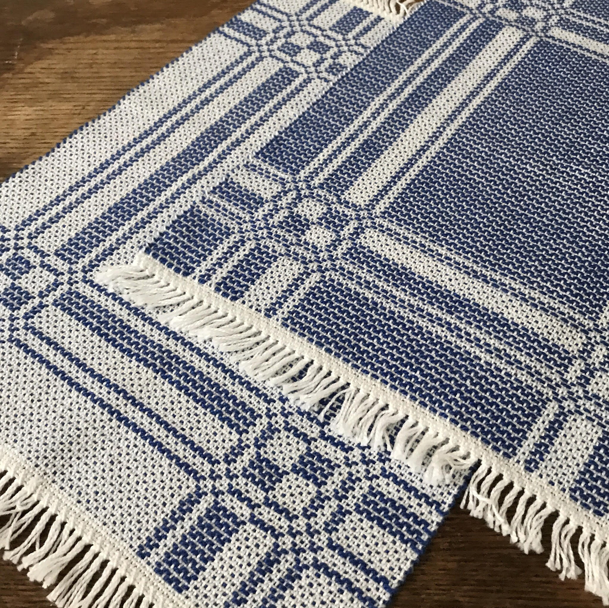 Loon on the loom; summer and winter weaving pattern – Kate Kilgus