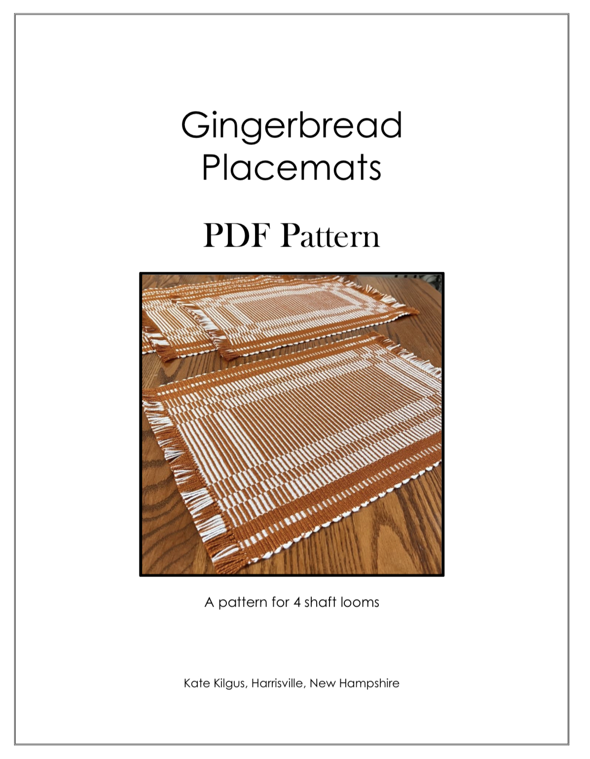 PDF Weaving Patterns – Kate Kilgus