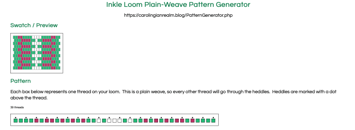 Inkle loom weaving and a cheerful band design to share – Kate Kilgus